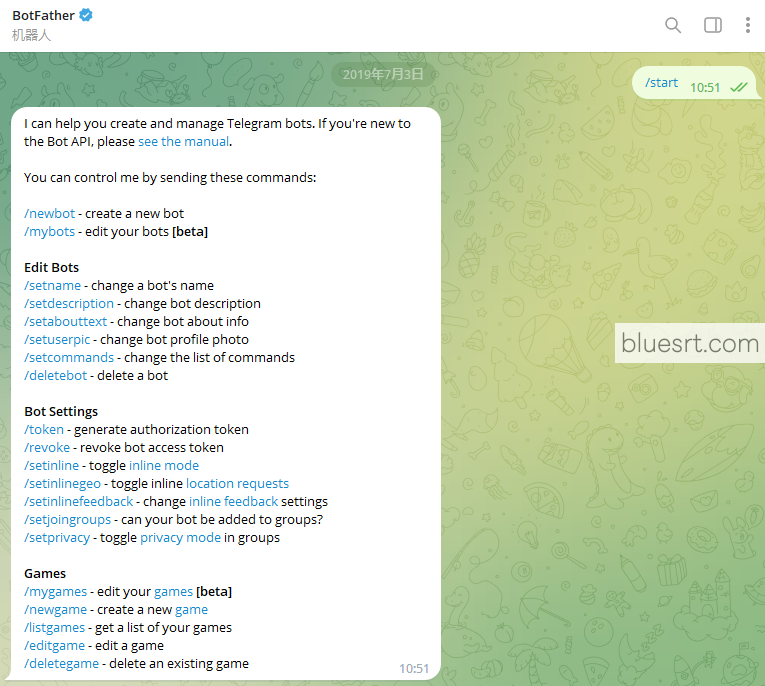 OpenAI ChatGPT 接入Telegram Bot，探索AI知识边界！[chatGPT接入TG电报机器人教程] 蓝频道分享 ...