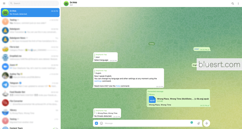 最佳 Telegram 机器人 TG电报机器人推荐和设置 蓝频道分享 bluesrt蓝频道分享