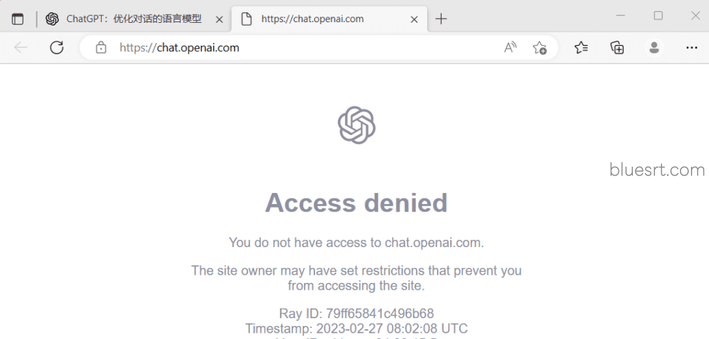 ChatGPT注册 OpenAI终极指南，无需翻墙国内用户注册百分百成功！ 蓝频道分享 bluesrt蓝频道分享